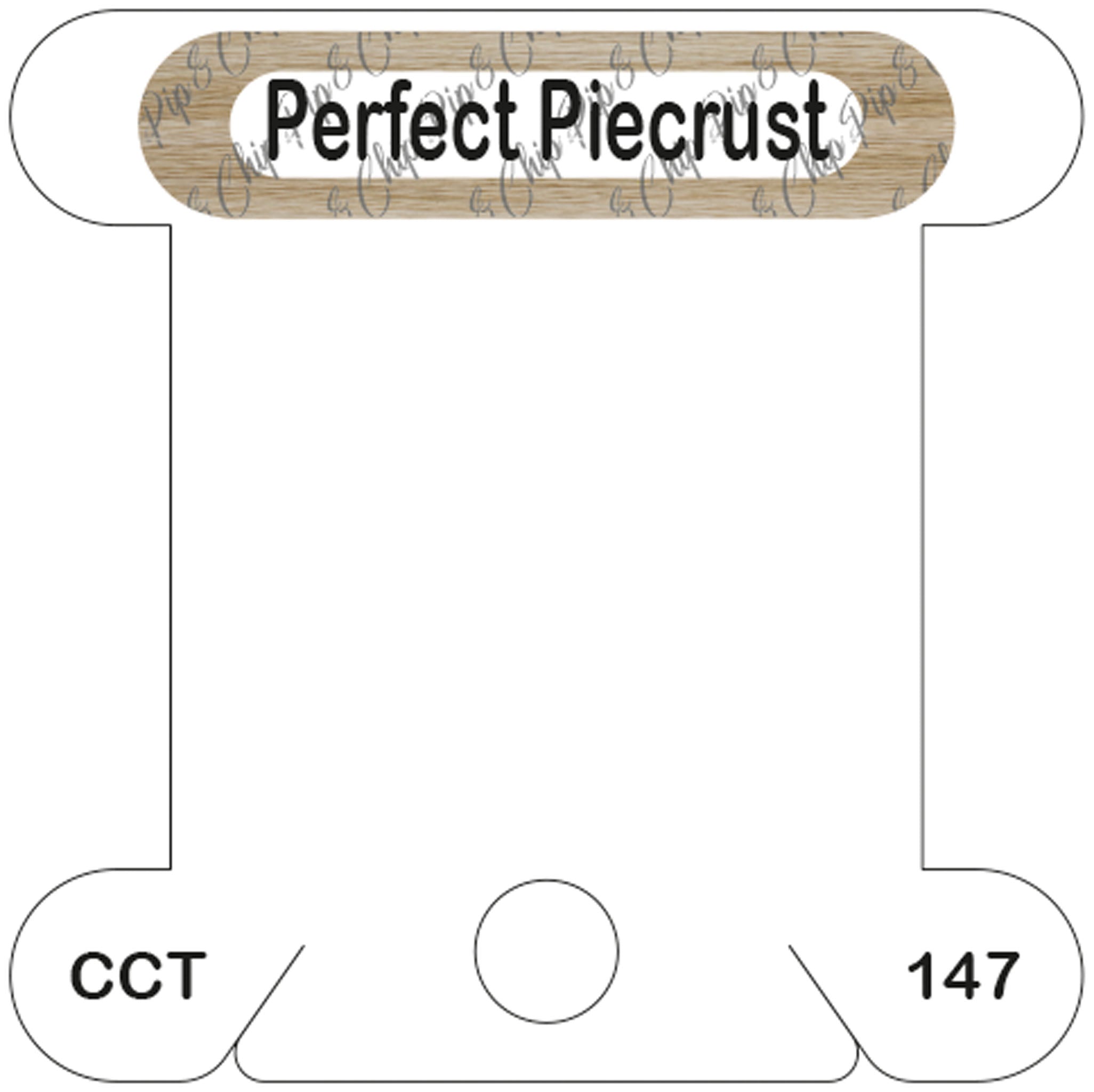 Classic Colorworks Perfect Piecrust acrylic bobbin – Pip and Chip