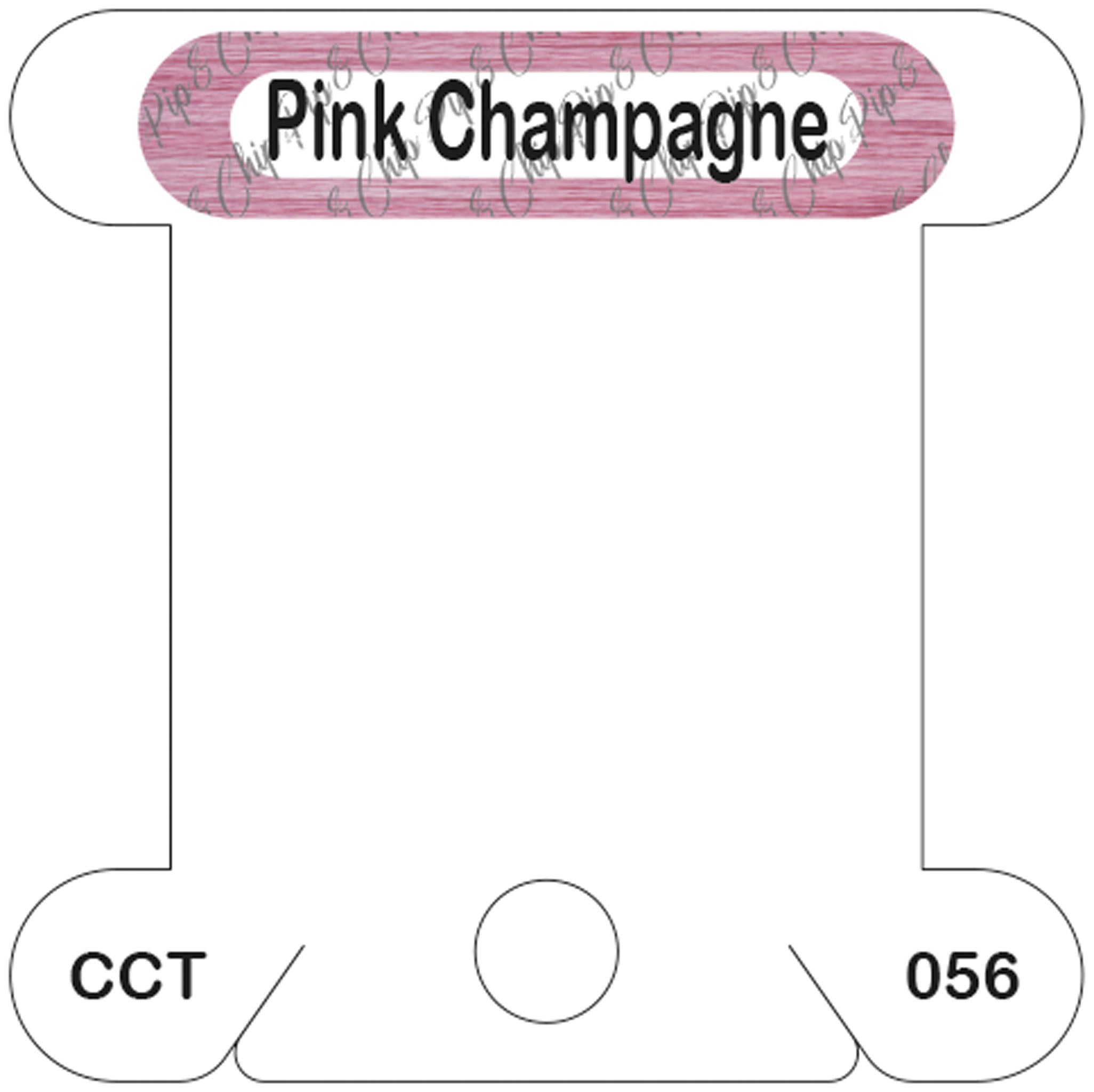 Classic Colorworks Pink Champagne acrylic bobbin – Pip and Chip