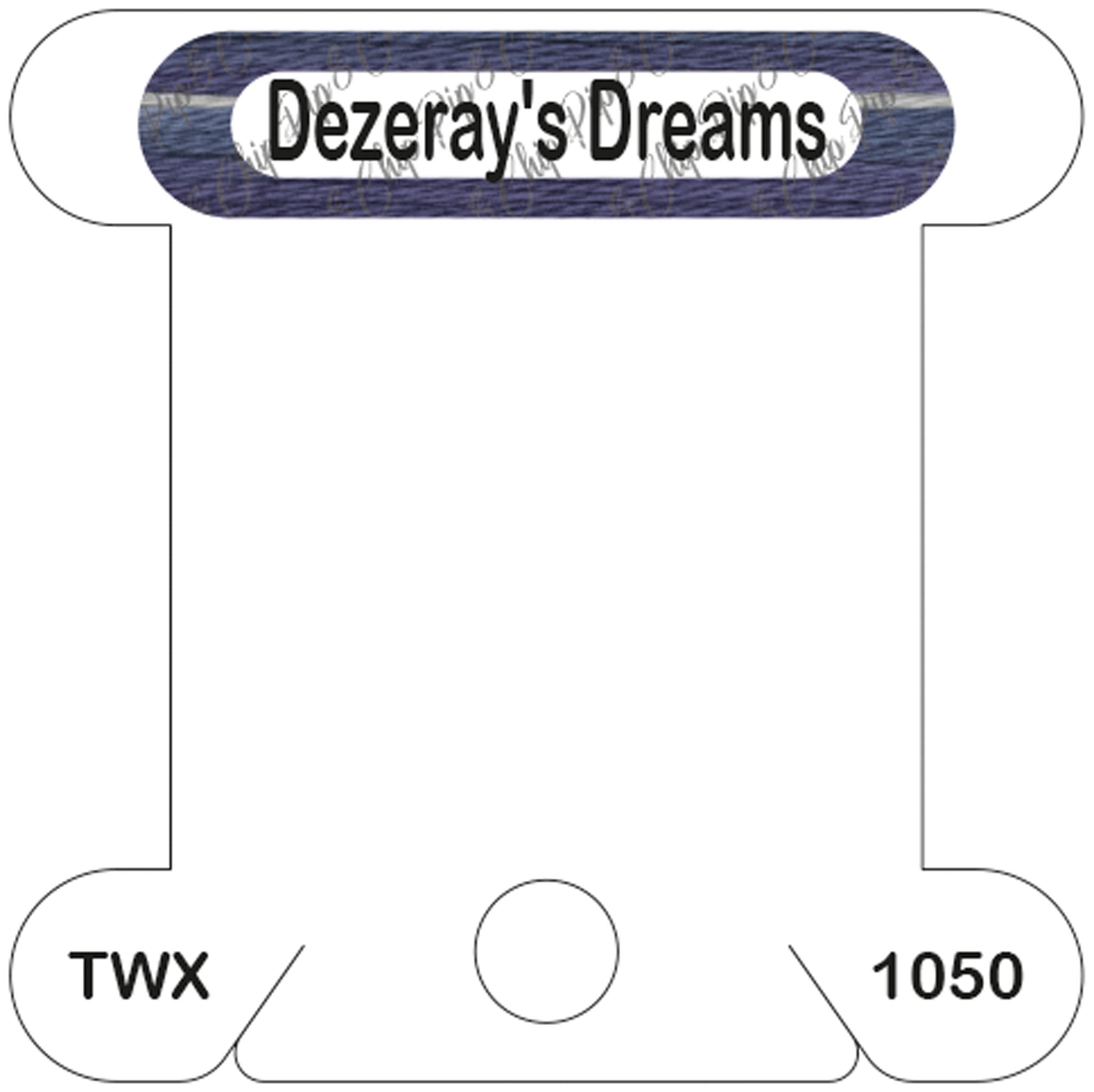 ThreadworX Dezeray's Dreams acrylic bobbin – Pip and Chip