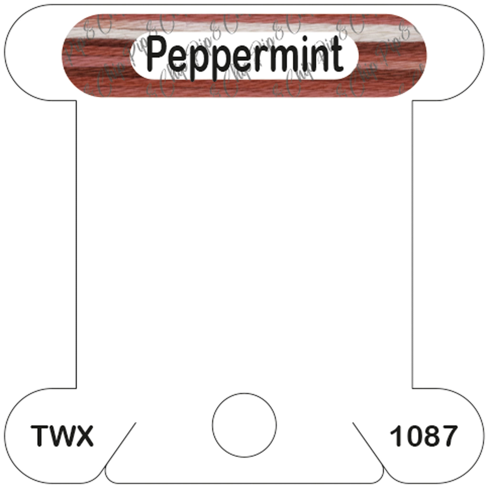 ThreadworX Peppermint acrylic bobbin – Pip and Chip