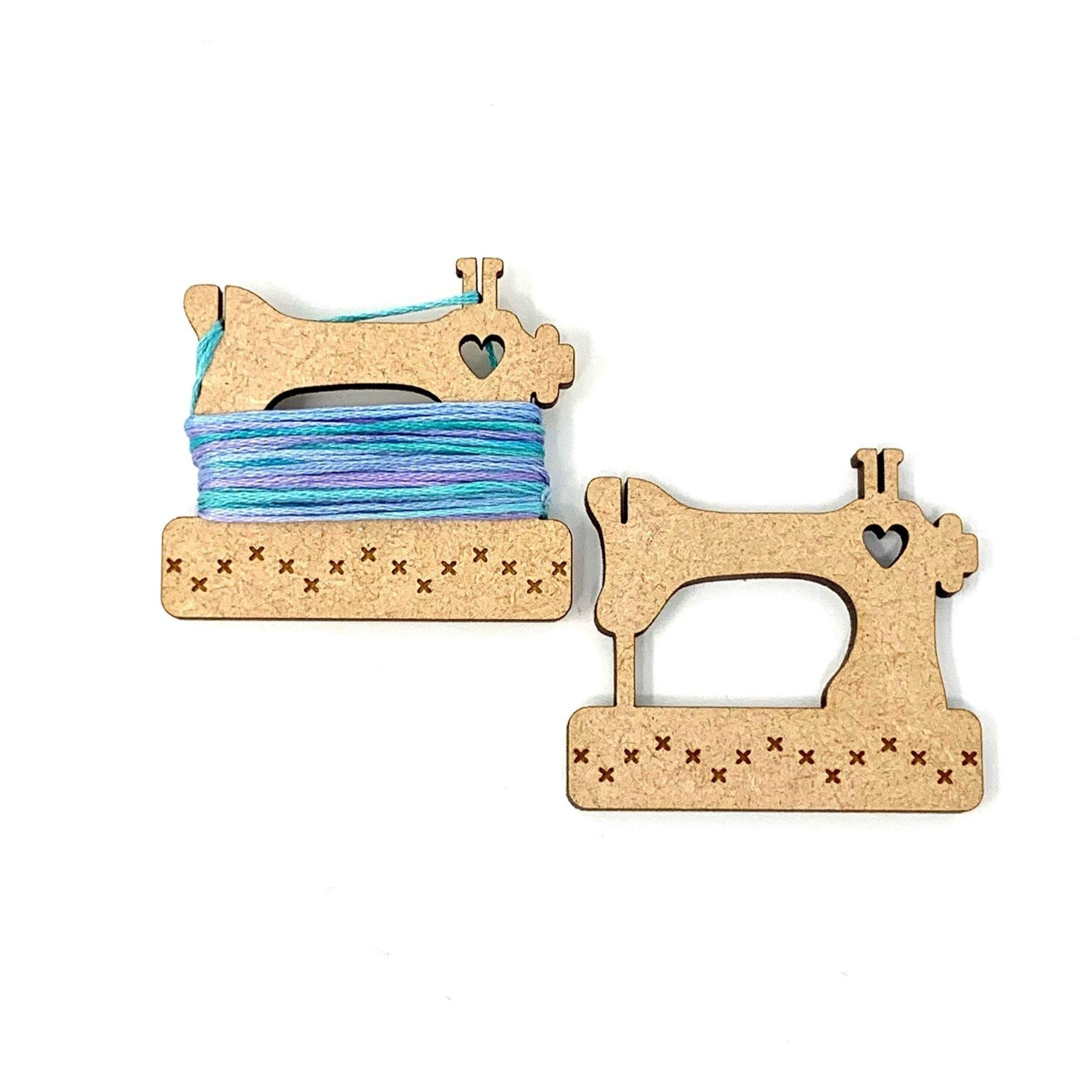 Sewing machine bobbins (set of 12) – Pip and Chip